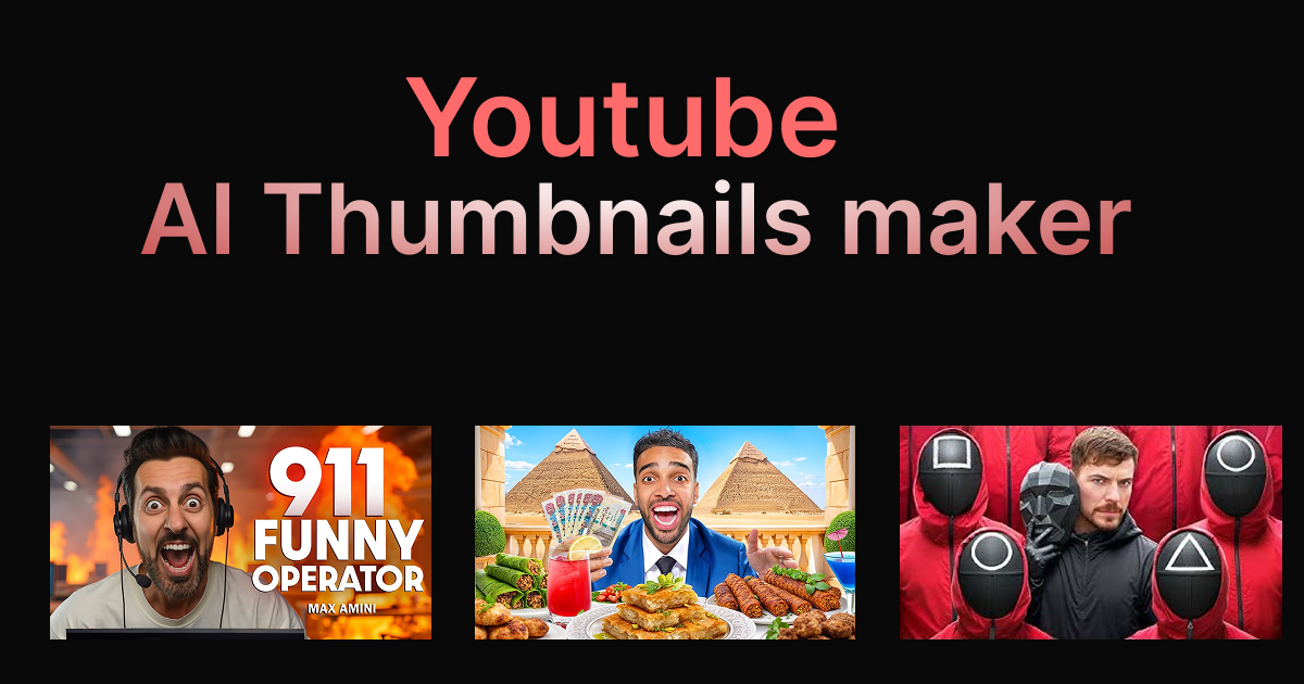 Free AI YouTube Thumbnail Maker - Thumbnail Generator | Thumbnail Suite
